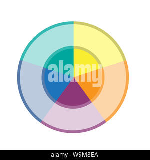 Infographic Template for 9 positions. Colorful area chart. White ...