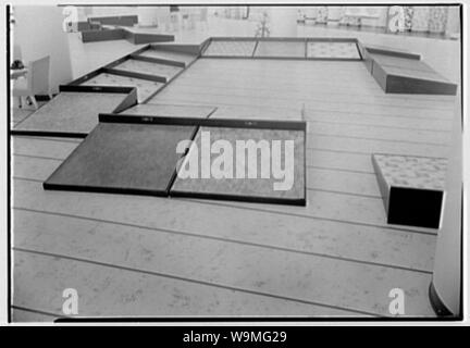 Workers at the Armstrong Cork Co. plant in Lancaster, PA manufacturing ...