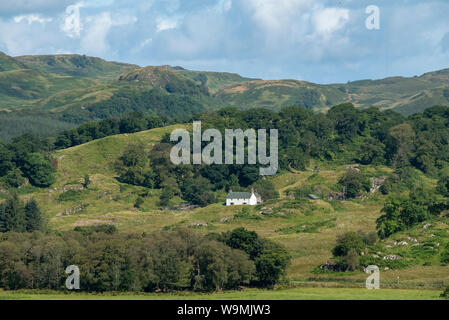 View from the top of Dunadd Fort, Kilmartin Glen, Argyll, Scotland ...