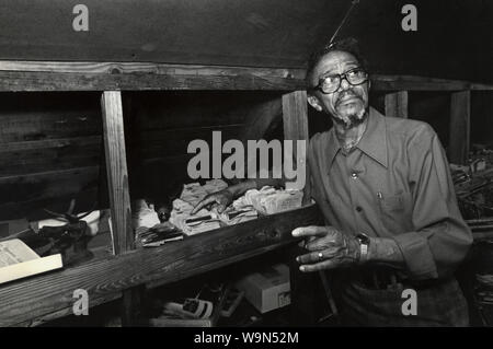 P.H. Polk, official photographer of Tuskeegee Institute with his large ...