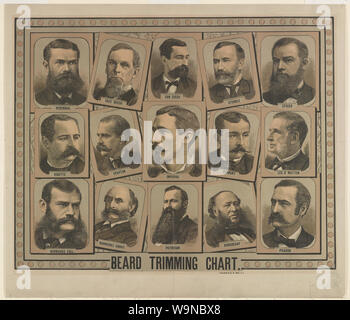 Hair Cutting Chart Stock Photo - Alamy