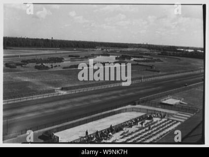 Belmont Racetrack, Queens, Long Island, New York. View XII. Gottscho ...