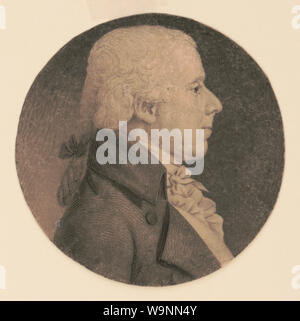 Benjamin Rush, head-and-shoulders portrait, right profile Stock Photo ...