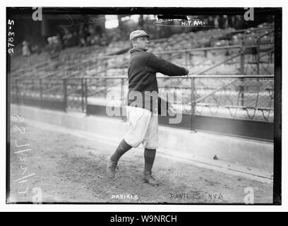 Bert Daniels, New York AL (baseball Stock Photo - Alamy
