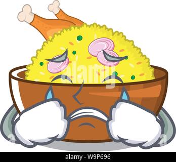 Crying fried chicken character cartoon Stock Vector Image & Art - Alamy