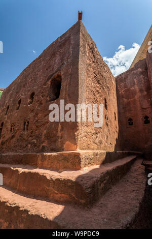 Debre Sina-Mikael Orthodox monolith Lalibela, Ethiopia Stock Photo - Alamy