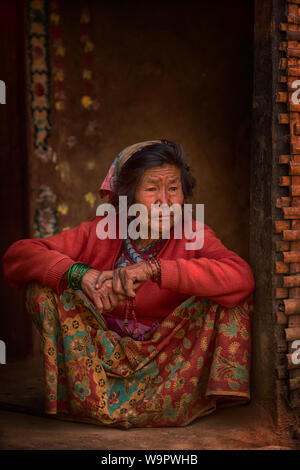 Nepal fine art portraits Stock Photo - Alamy