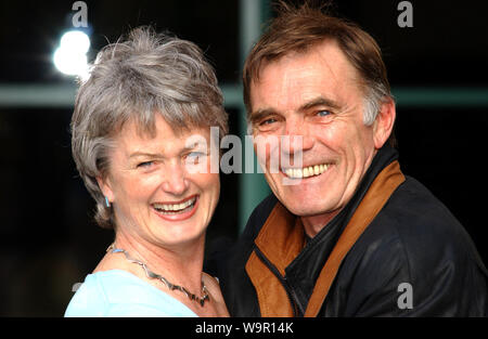 Scottish actor Maurice Roeves and his fiancee Vanessa Rawlings-Jackson ...