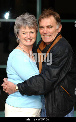Scottish actor Maurice Roeves and his fiancee Vanessa Rawlings-Jackson ...