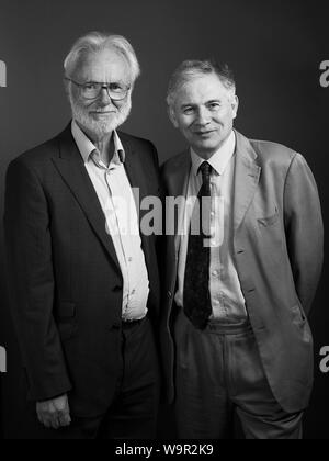 Francis Green & David Kynaston at The Oldie Literary Lunch; 13/08/19 ...