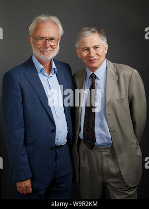 David Kynaston at The Oldie Literary Lunch 13/08/19 Stock Photo - Alamy