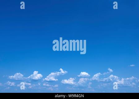 Fair weather clouds, cumulus, Bavaria, Germany Stock Photo - Alamy