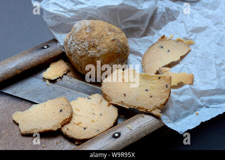 Cheese Belper Knolle Stock Photo - Alamy