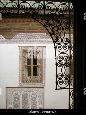 traditional moroccan windows, arabic design, isolated, white background ...