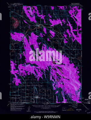 Malin, Oregon, map 1957, 1:62500, United States of America by Timeless ...