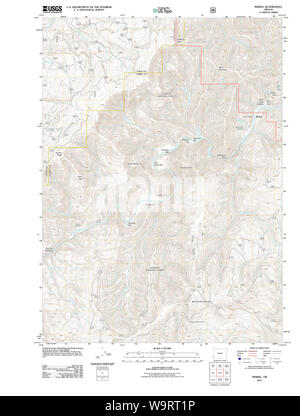 USGS Topo Map Oregon Marial 282691 1954 62500 Restoration Stock Photo ...