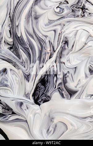 white ink flow Stock Photo - Alamy