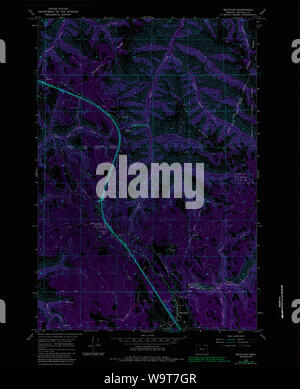 Meacham, Oregon, map 1964, 1:24000, United States of America by ...
