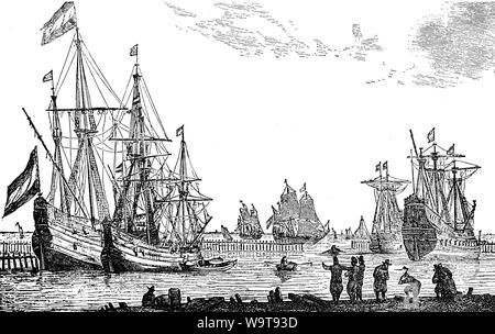French Merchant Ships Stock Photo: 56703075 - Alamy