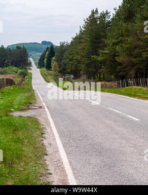 The long straight 18th century military road of General George Wade ...