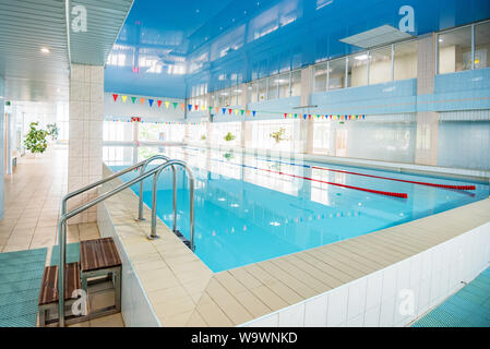 The Spa swimming pool, gym and leisure centre at Beckenham, Kent Stock ...