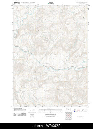 USGS Topo Map Oregon Old Fairview 280969 1989 24000 Restoration Stock ...