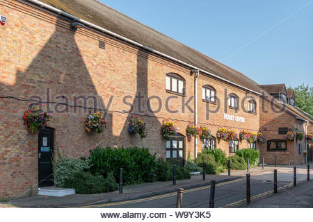 The Priory centre, St Neots town, Cambridgeshire; England; UK Stock ...