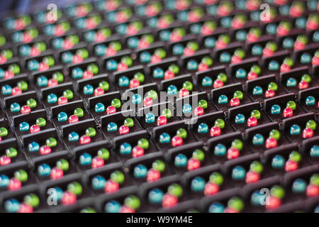 LED lamps in electronics. Background LED screen. Pattern LED screen ...