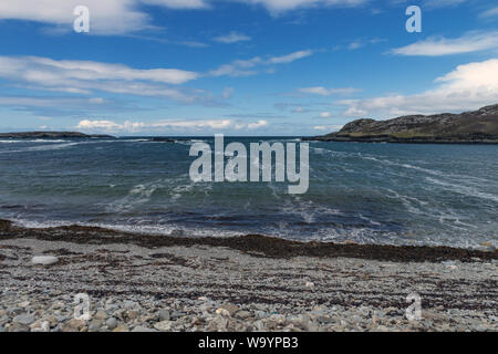 Inishbofin is a small island off the coast of Connemara, County Galway ...