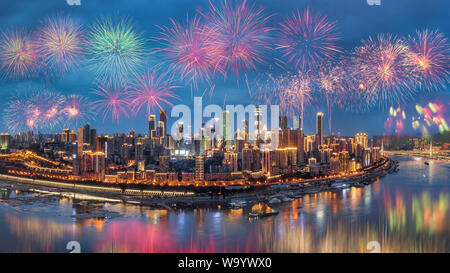 Chongqing yuan snack fireworks Stock Photo - Alamy