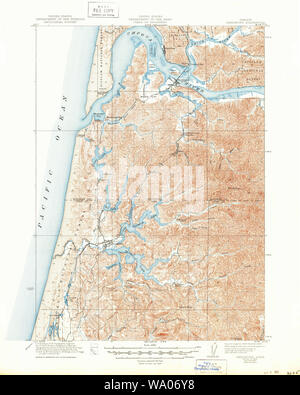 Reedsport, Oregon, map 1923, 1:62500, United States of America by ...