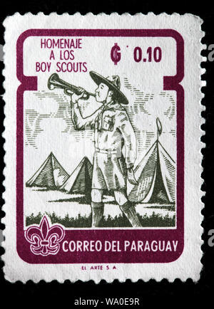 Boy scouts of America, postage stamp, USA, 1950 Stock Photo - Alamy
