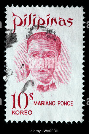 Filipino postage stamp Stock Photo - Alamy
