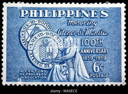 Filipino postage stamp Stock Photo - Alamy