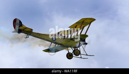 Royal Aircraft Factory BE2 British single-engine tractor two-seat ...