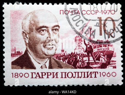 HARRY POLLITT 1890 to 1960 General Secretary of the Communist Paty of ...