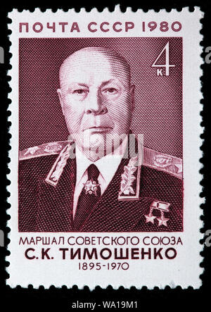 Marshal of the Soviet Union Semyon Timoshenko left and General Georgy ...