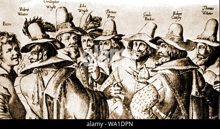 The Gunpowder Plot: The Conspirators Stock Photo - Alamy