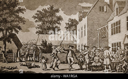 festivities, harvest festival, harvest festival at the Uckermarck Stock ...