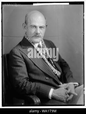 A portrait of Gutzon Borglum, the famous sculptor, known for his work ...