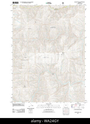 USGS Topo Map Oregon Silver Dollar Flat 281508 1998 24000 Restoration ...