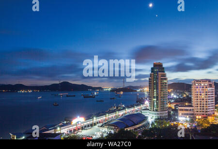 Zhoushan city dinghai city scenery Stock Photo - Alamy