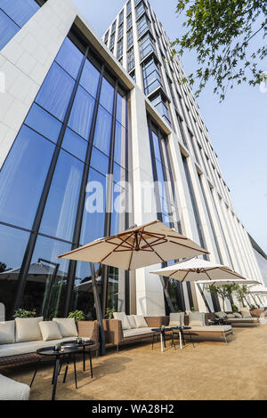 new and clean luxury restaurant in european style Stock Photo - Alamy