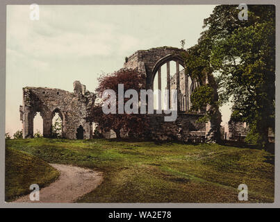 Barnard Castle. Eggleston Abbey Stock Photo - Alamy