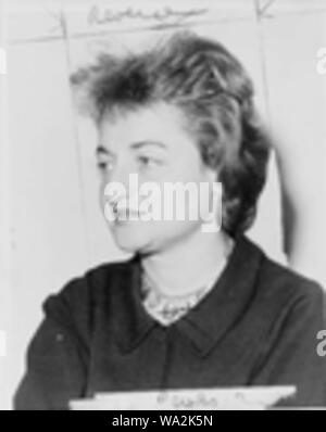 American feminist writer and activist Betty Friedan, USA 1970s Stock ...
