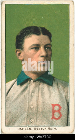 Bill Dahlen, Boston Doves, baseball card portrait Stock Photo - Alamy