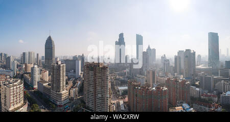 Aerial wuxi city center Stock Photo - Alamy