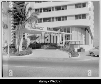 Biltmore Terrace, Collins Ave. and 87th St. Bedroom. Gottscho ...