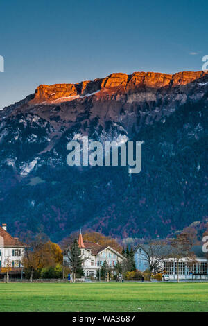 The Swiss town in interlochen Ken Stock Photo - Alamy