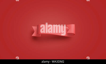 Blank red banderole mock up set, isolated Stock Photo - Alamy
